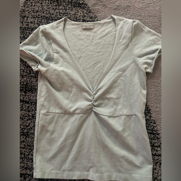 Brandy Melville | Tops | Brandy Melville Light Green Gina Top | Poshmark